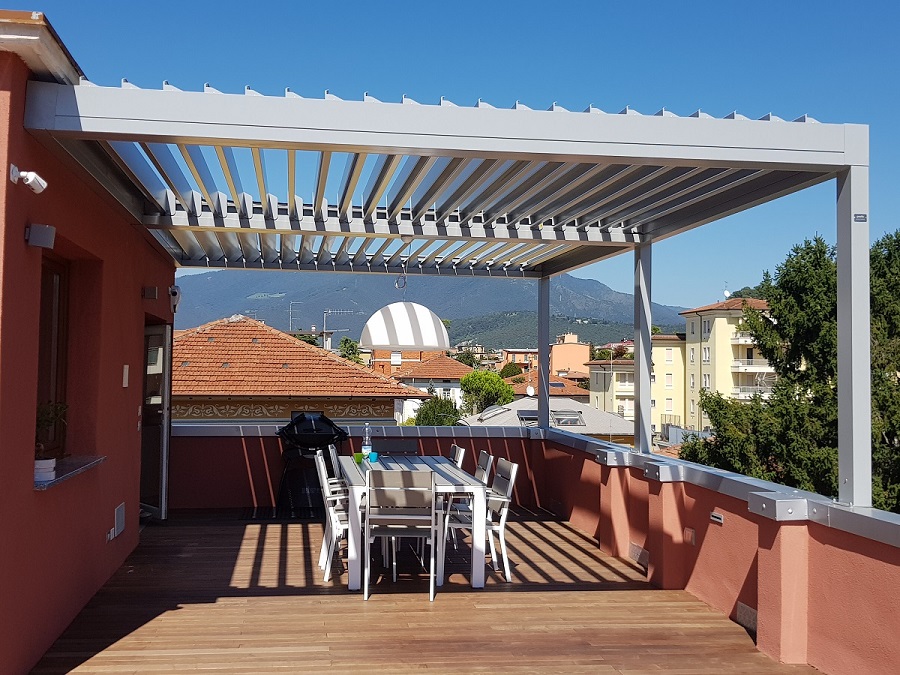 Coperture per pergolati esterni,in legno,policarbonato,pvc,vetro