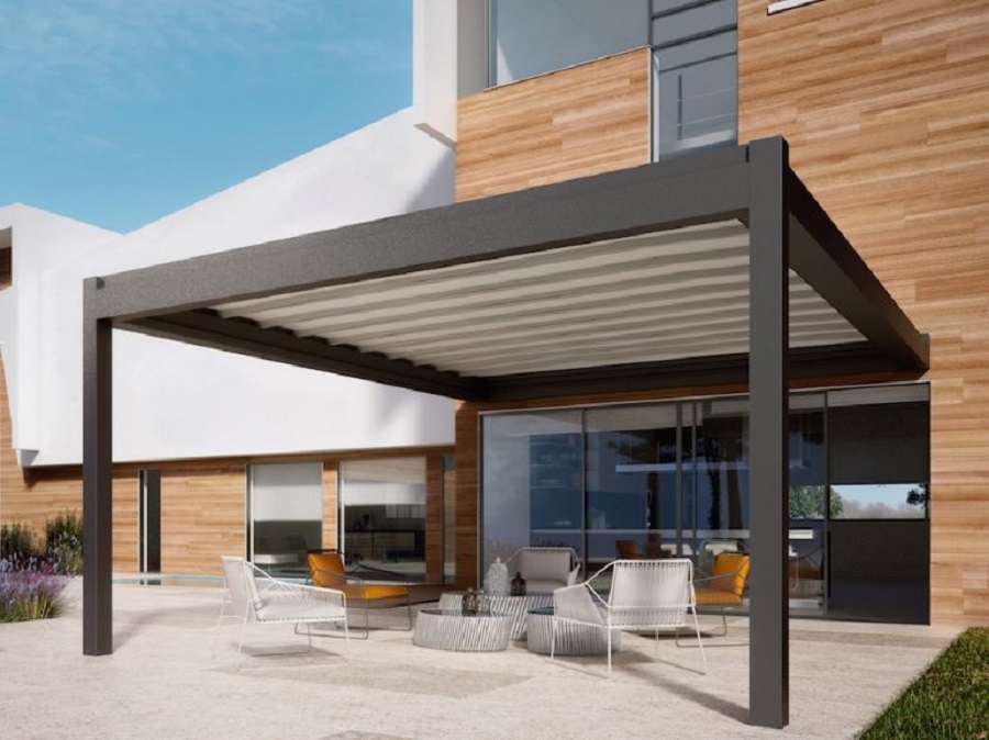 Pergole di design moderne,in alluminio,pergole bioclimatiche