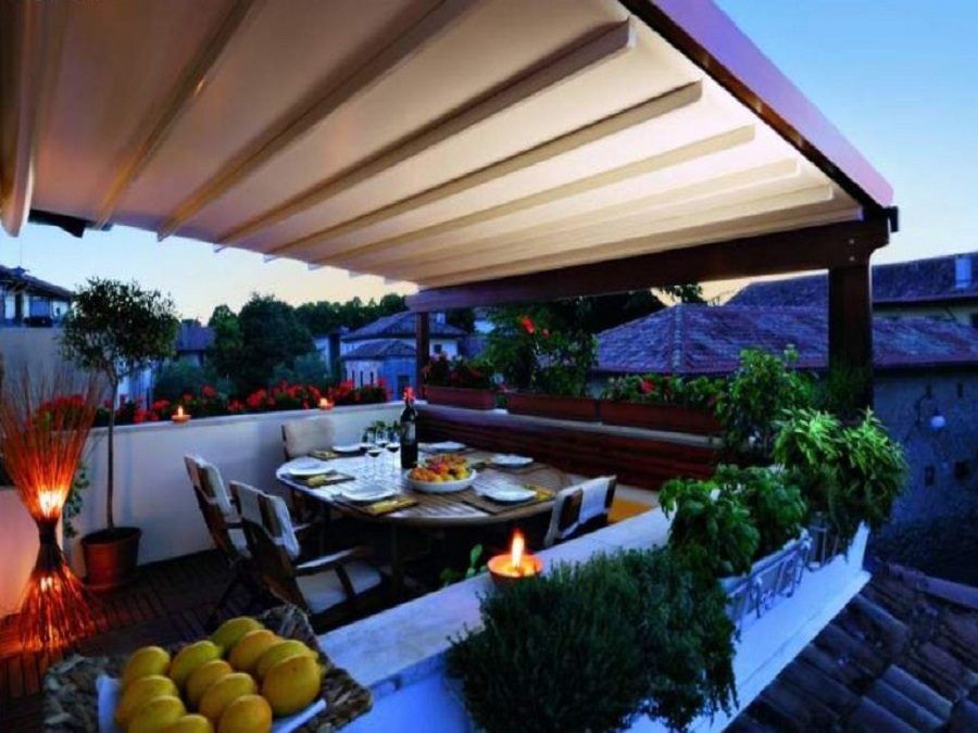 Pergolati in legno per terrazzi,autoportanti e addossati