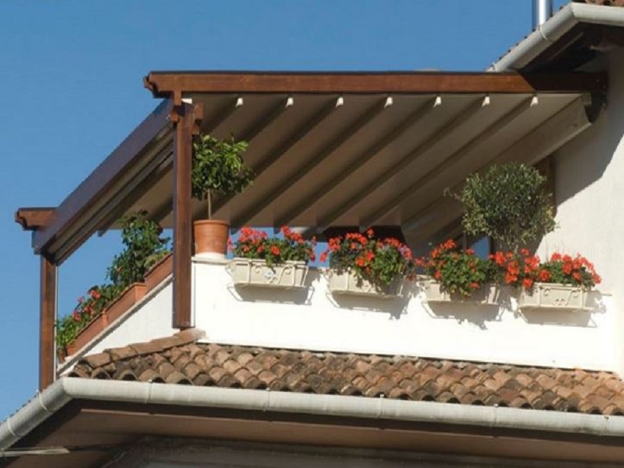 Pergolati in legno per terrazzi,autoportanti e addossati