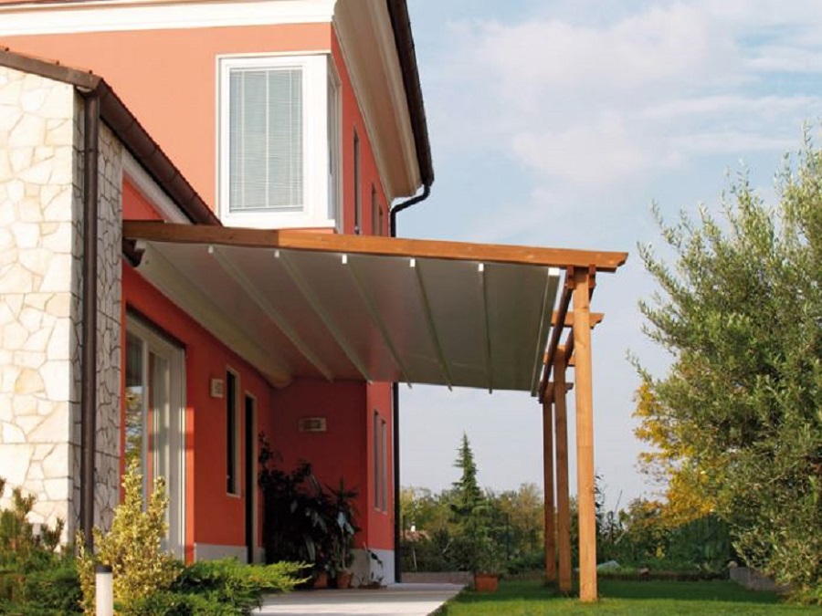 Pergolati in legno per terrazzi,autoportanti e addossati