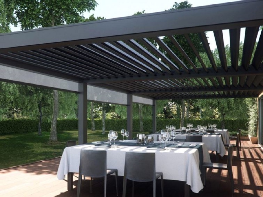 Pergolati moderni in alluminio,legno,ferro,di design,prezzi