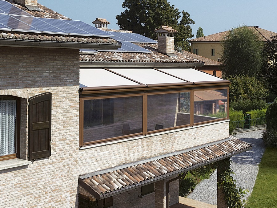 Chiusura terrazzo con tende in pvc,come chiudere un terrazzo