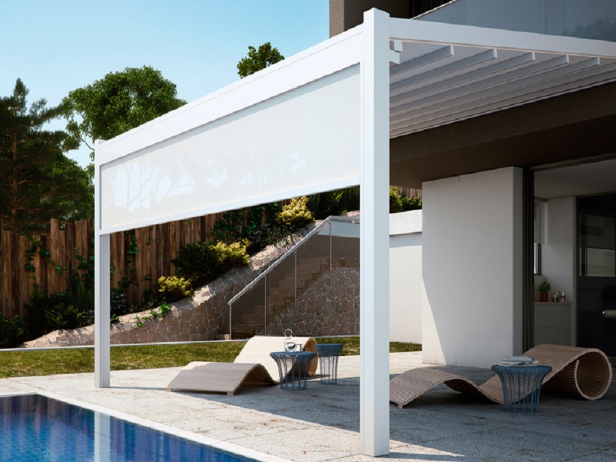 Pergole Pratic,pergole bioclimatiche e pergotende Pratic,Brescia