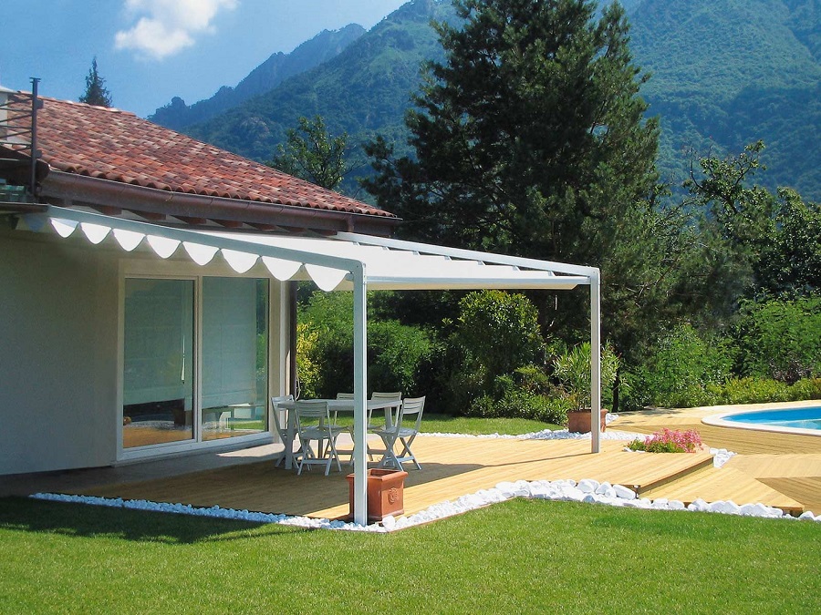 Pergole Pratic,pergole bioclimatiche e pergotende Pratic,Brescia